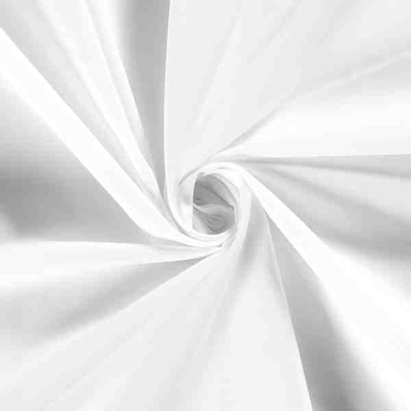 Tissu voile de coton blanc | Tissu fil & compagnie